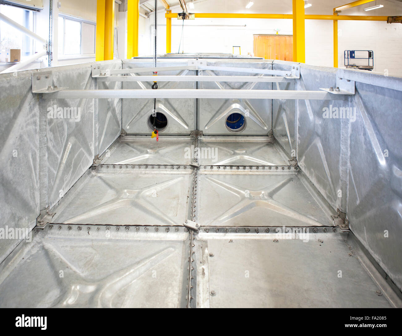 Water Test Tanks Stock Photo - Alamy
