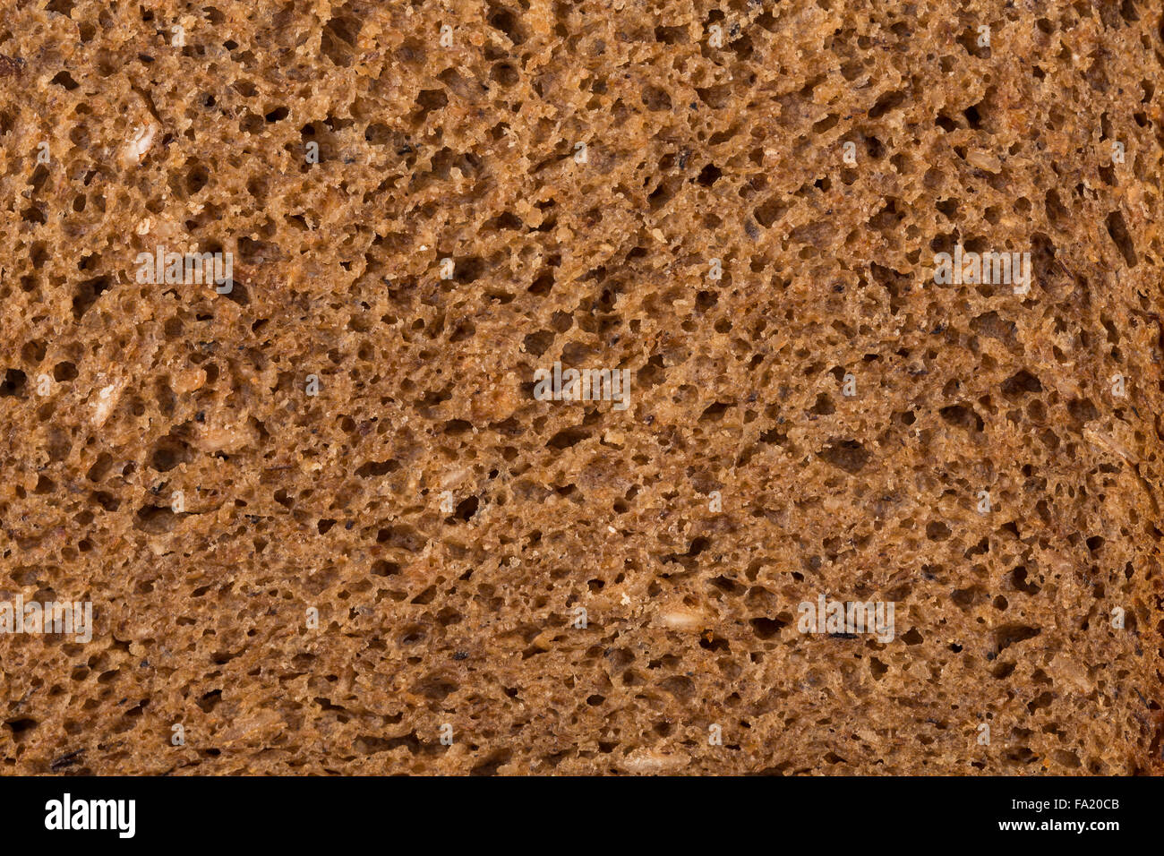 detailed look at the rye bread texture Stock Photo - Alamy