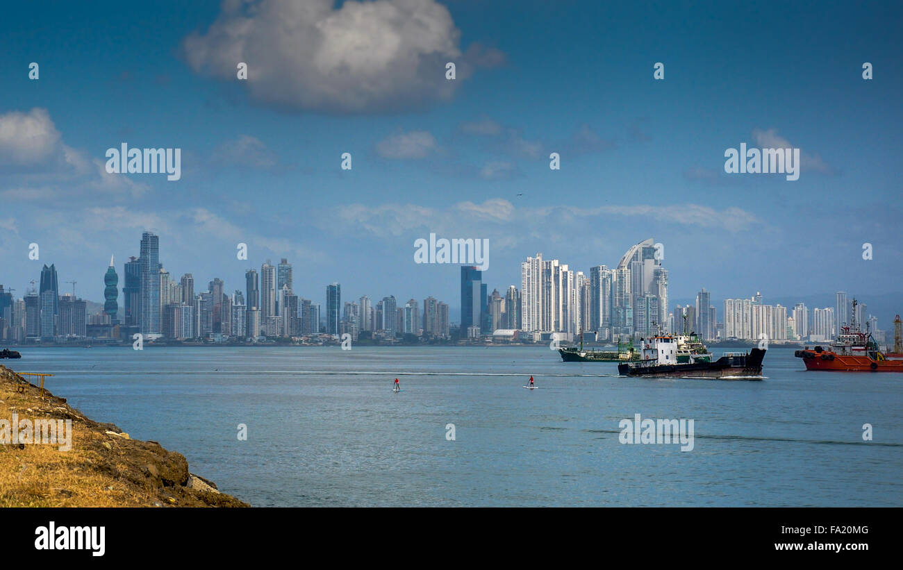 Panama city skyline hi-res stock photography and images - Alamy