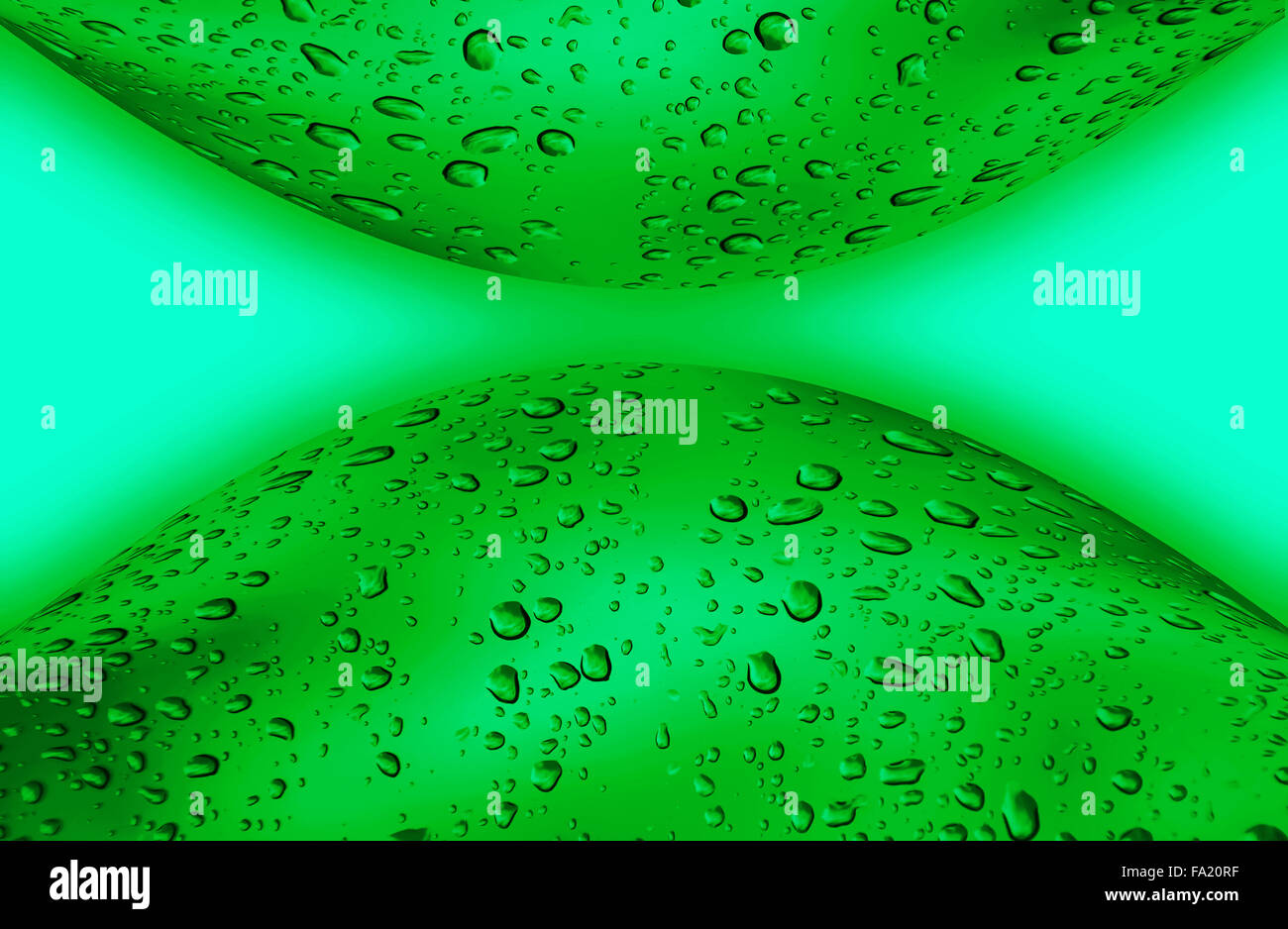abstract green color background with drop water Stock Photo - Alamy