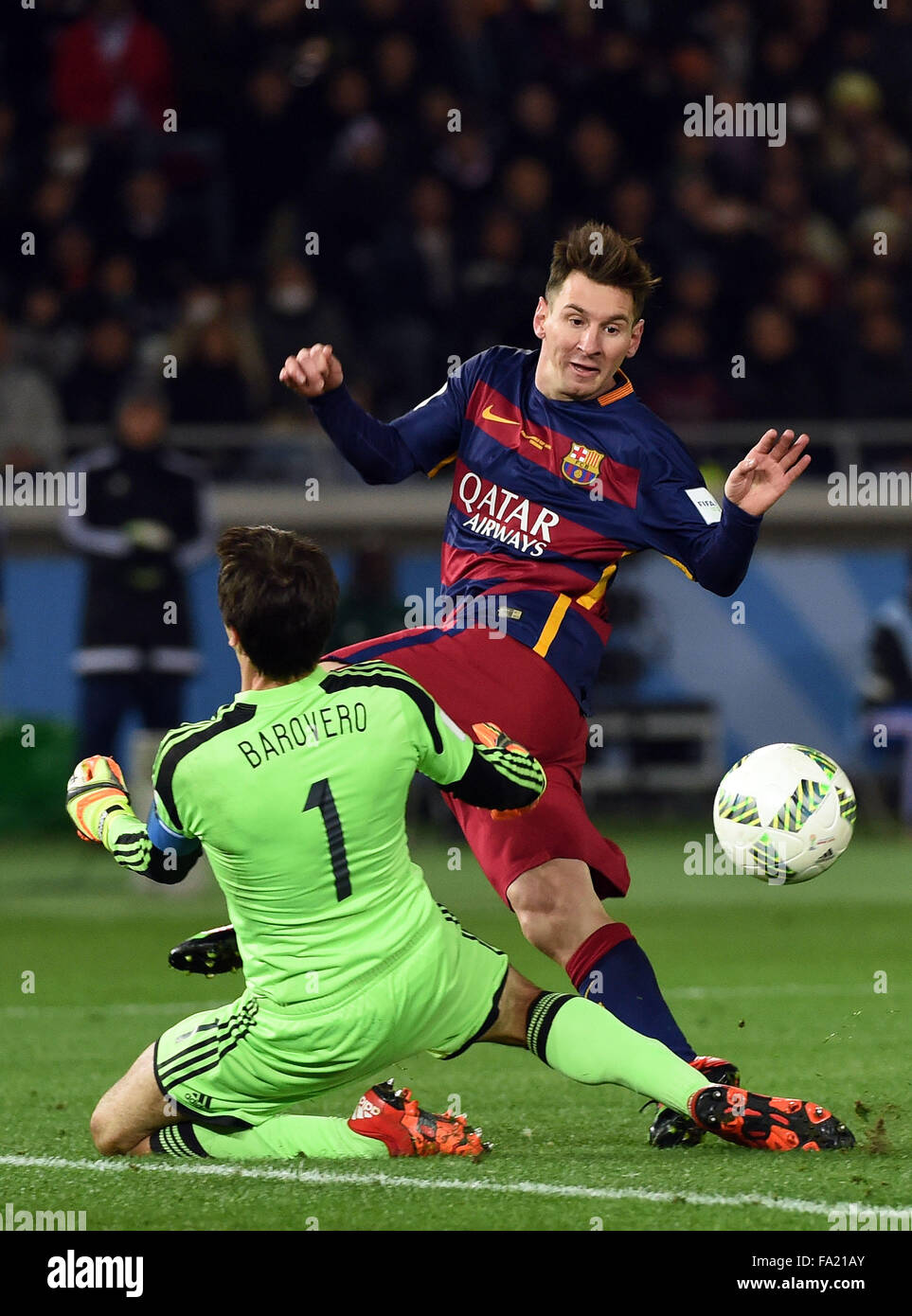 Lionel messi fifa club world cup hi-res stock photography and images ...