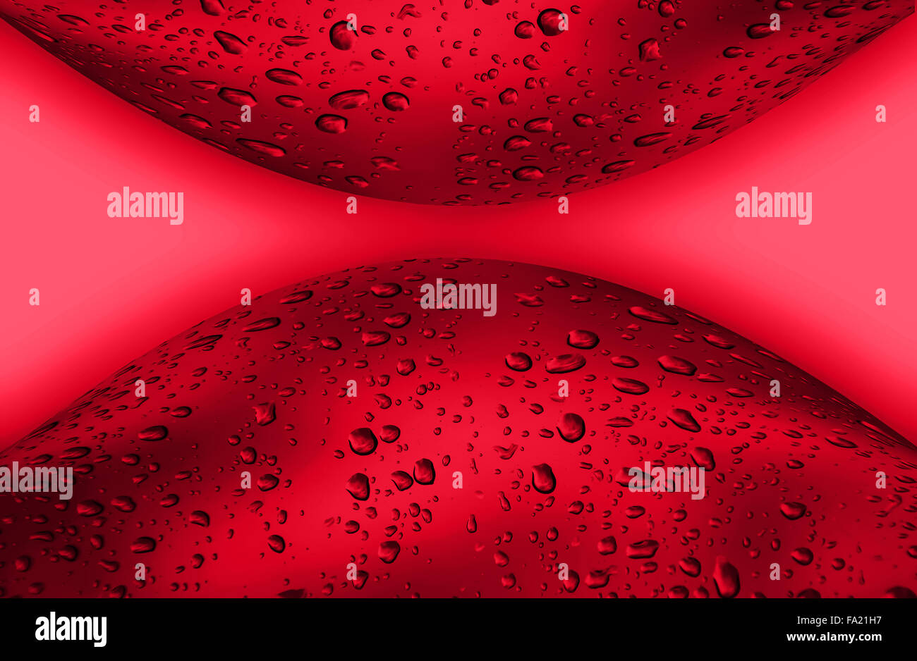 abstract red background with drop water Stock Photo - Alamy