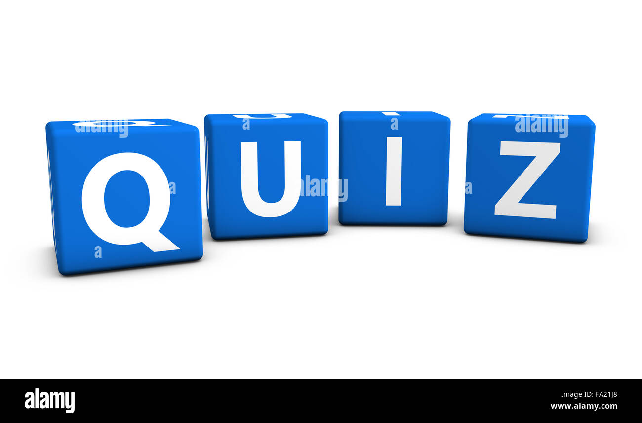 Quiz Cut Out Stock Images & Pictures - Alamy