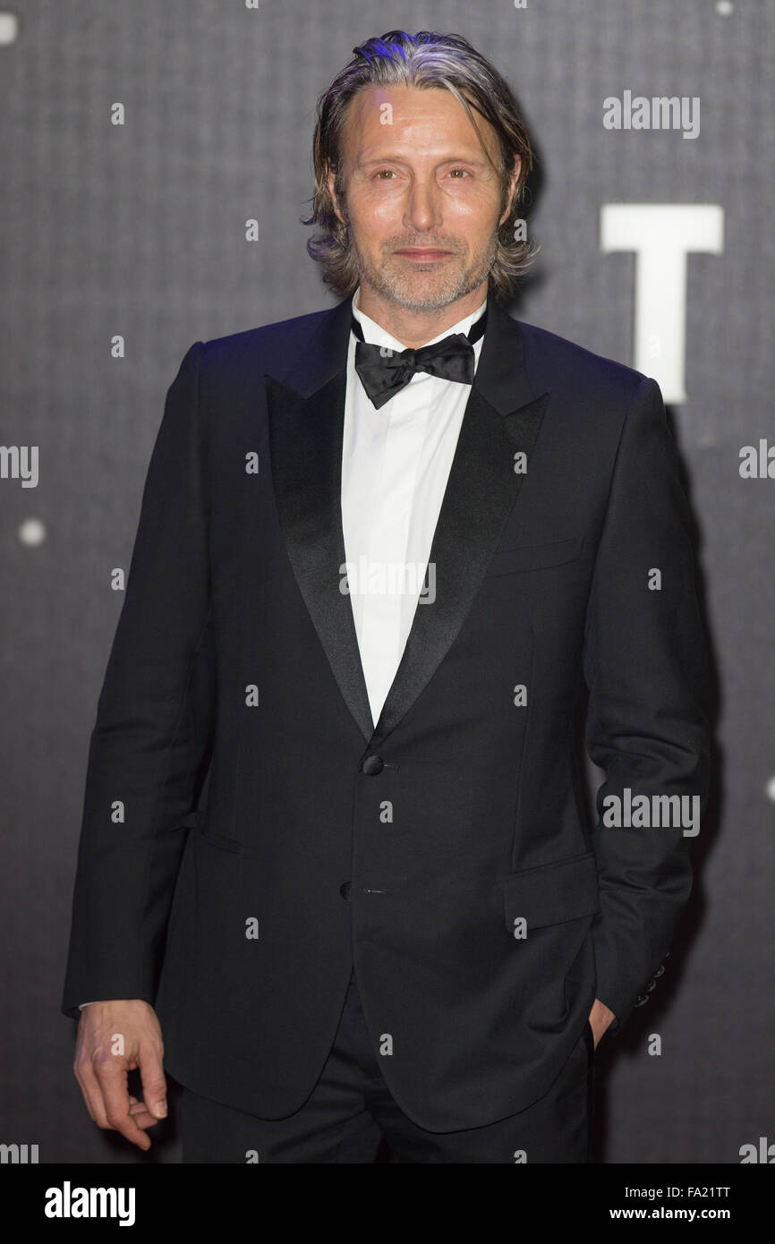 Mads mikkelson attending the star wars hi-res stock photography and ...