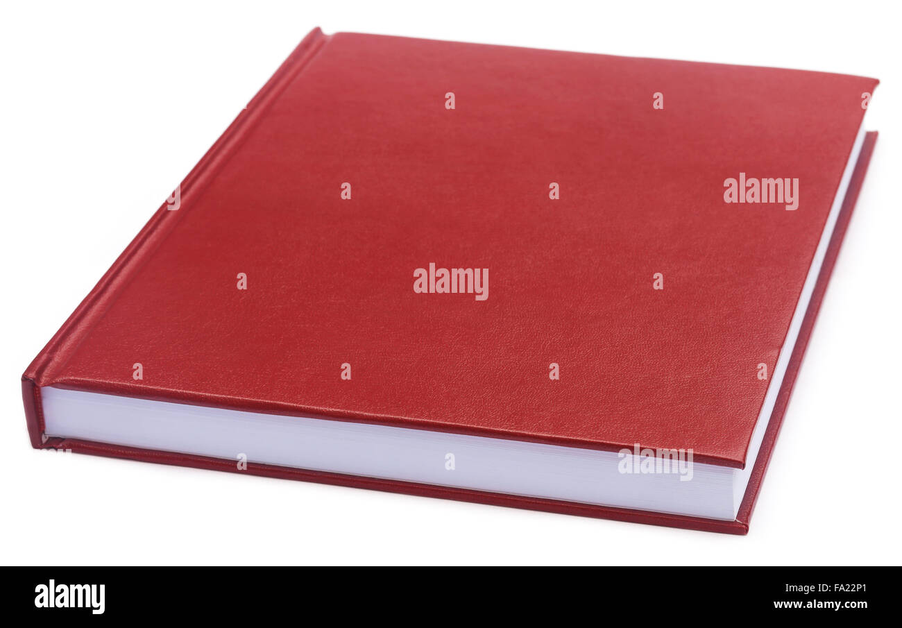 Maroon colored thesis paper over white background Stock Photo - Alamy