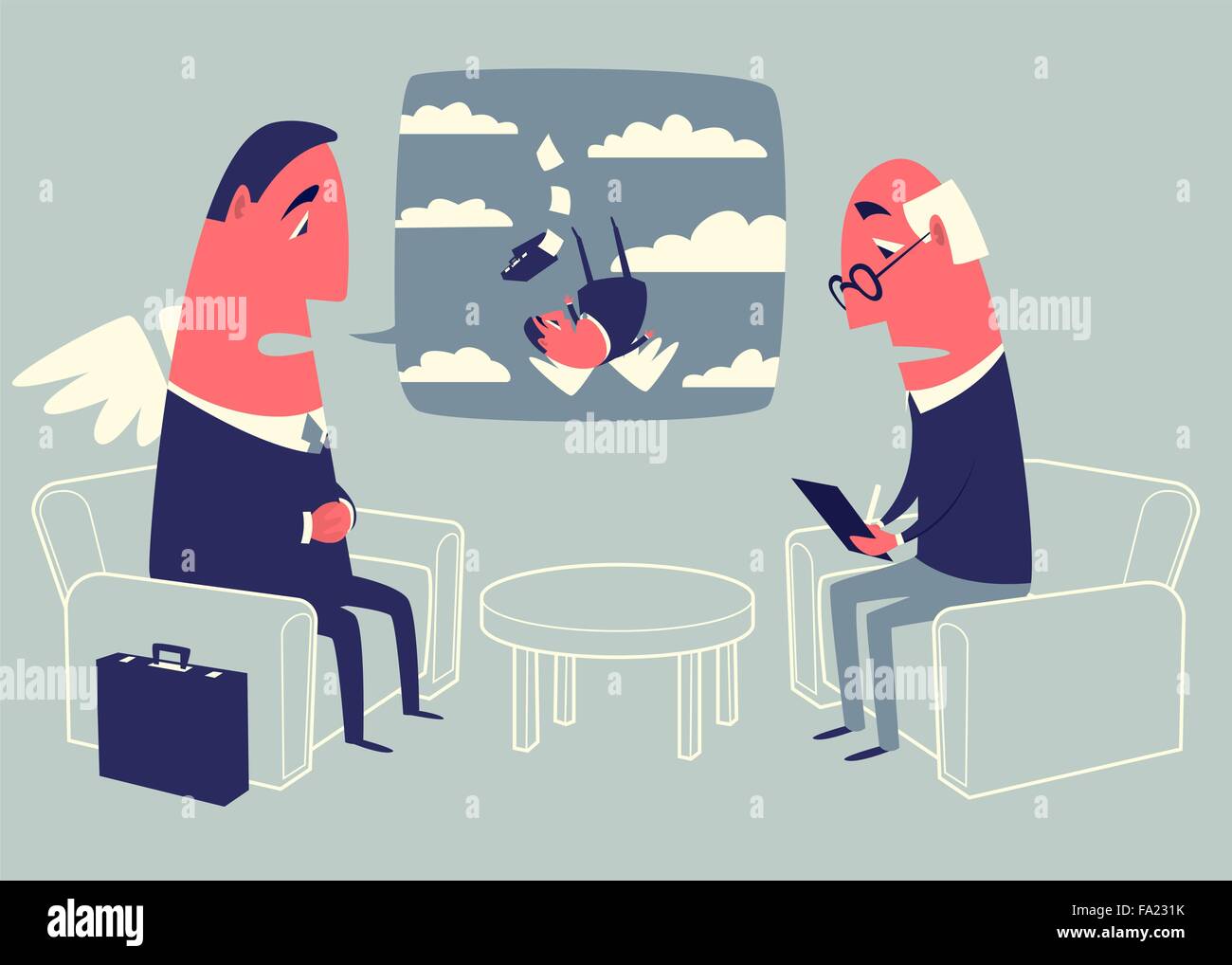 Investor conversation Stock Vector Images - Alamy