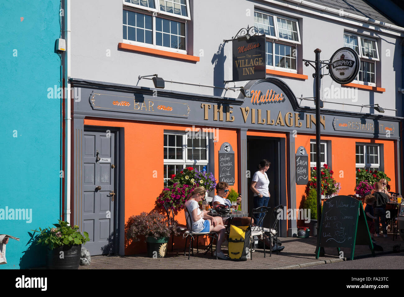 Village Inn Pub, Ardgroom, Beara Peninsula, Cork, Ireland Stock Photo ...