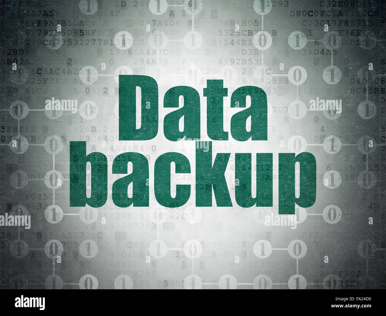 Data concept: Data Backup on Digital Paper background Stock Photo - Alamy