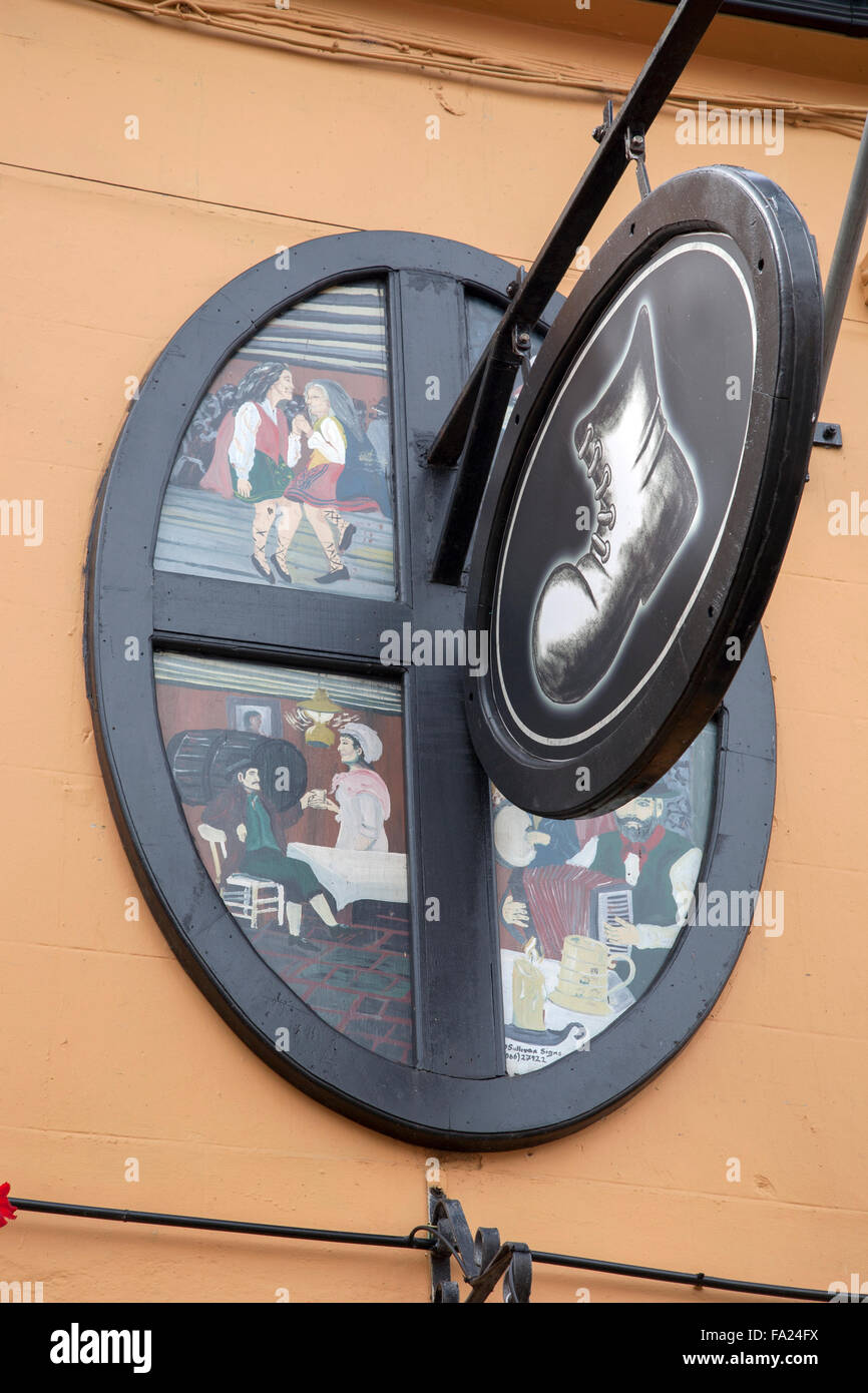 Kirby's Brogue Inn Sign; Tralee, Ireland Stock Photo - Alamy