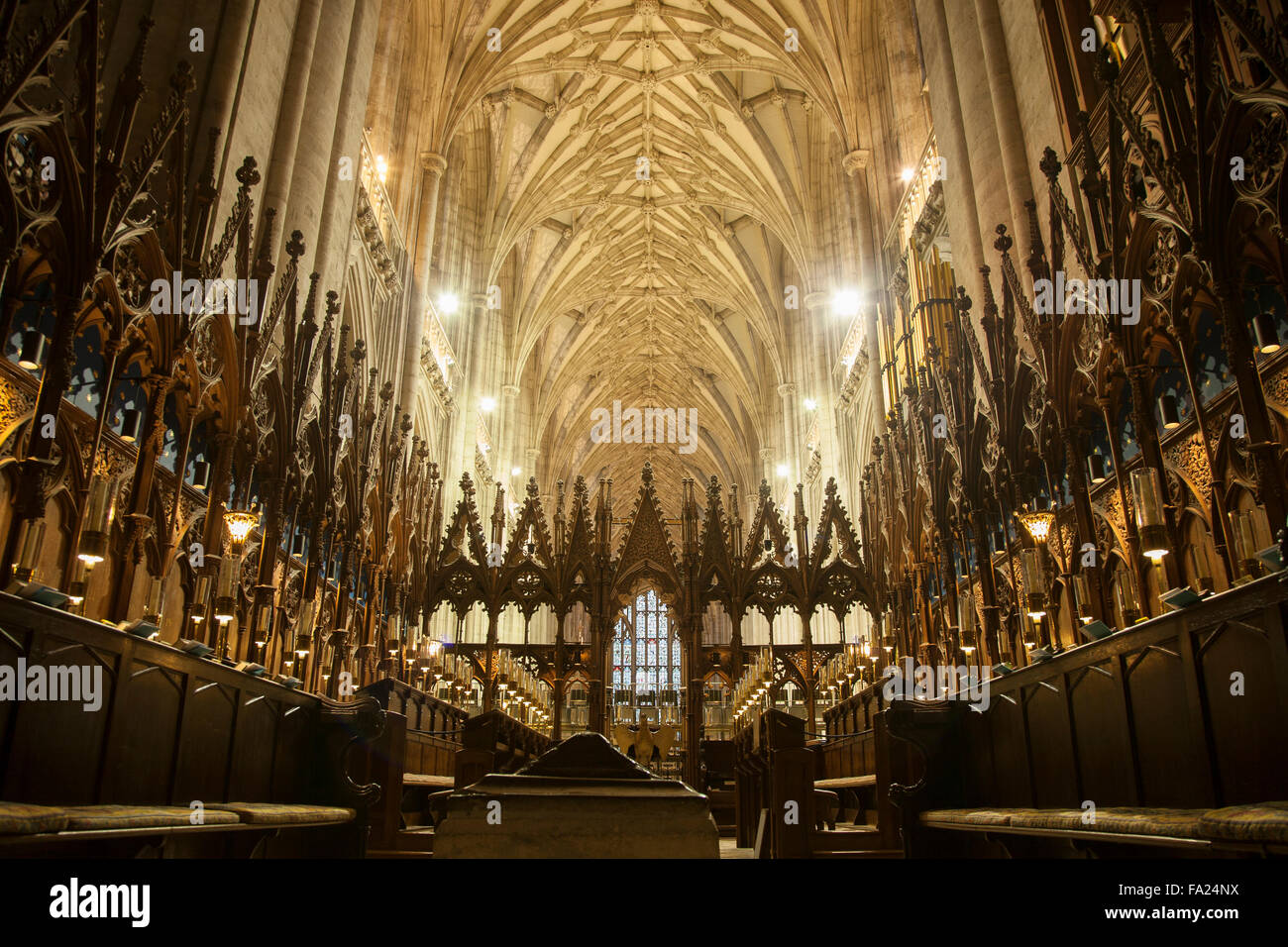 Choir Stalls, Winchester Cathedral, Hampshire, England Stock Photo - Alamy