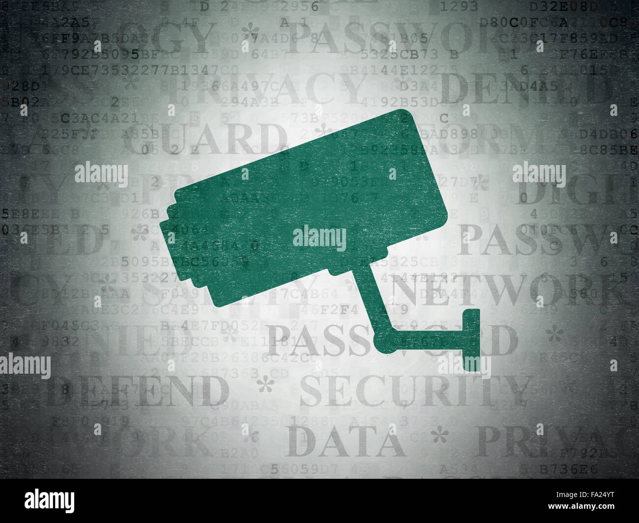 Safety concept: Cctv Camera on Digital Paper background Stock Photo - Alamy