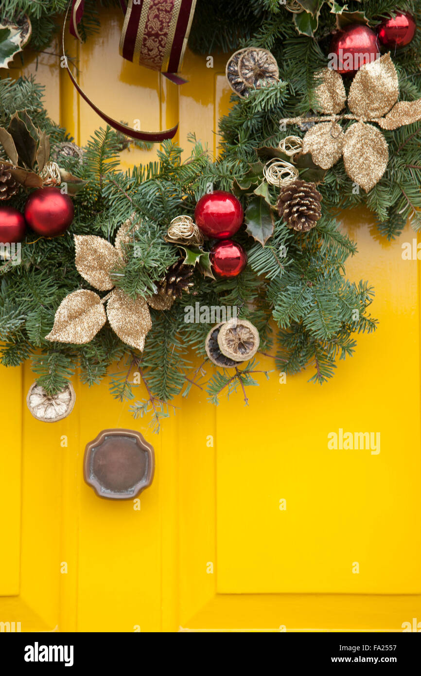 Christmas reef door hi-res stock photography and images - Alamy