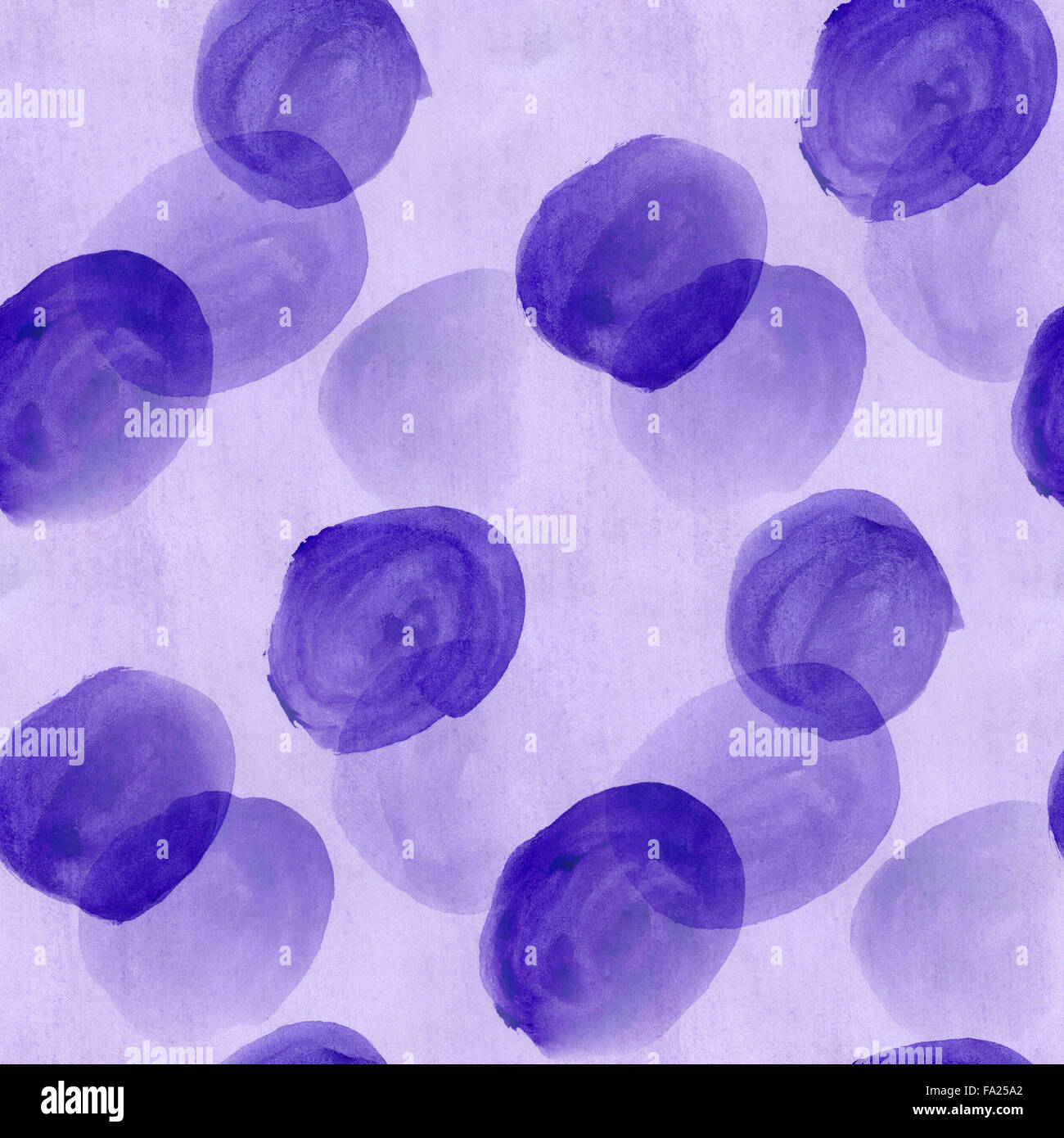 Seamless spots watercolor purple handmade wallpaper texture Stock Photo ...