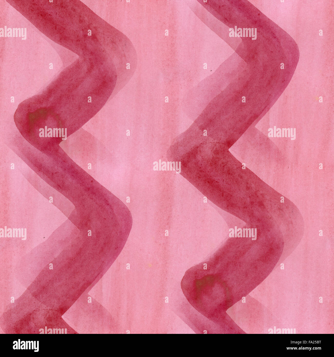 art stripes red abstract seamless strip wallpaper watercolor Stock ...