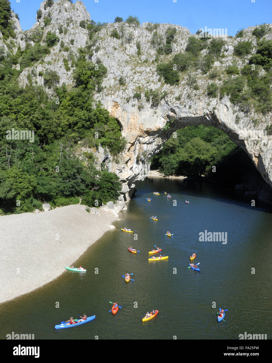 Pont arc ardeche river hi-res stock photography and images - Alamy