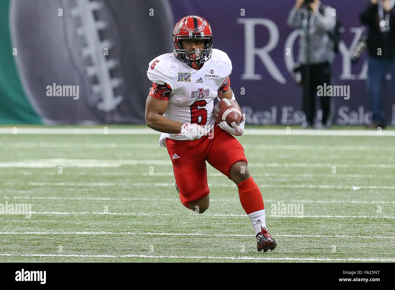 December 19, 2015:Arkansas State Red Wolves running back Warren Wand (6 ...