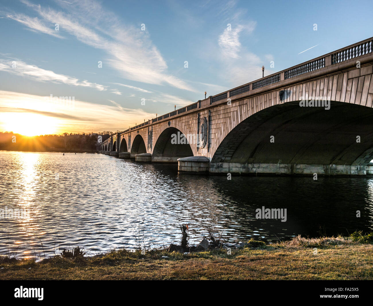 The Arlington Bridge Stock Photo - Alamy