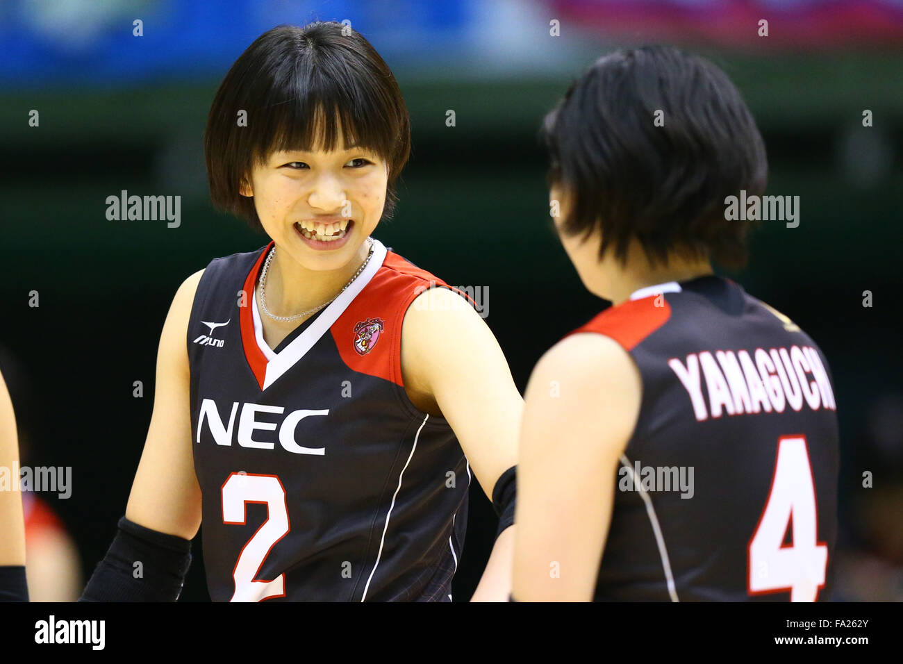 Tokyo, Japan. 20th Dec, 2015. Sarina Koga (NEC) Volleyball : 2015 ...