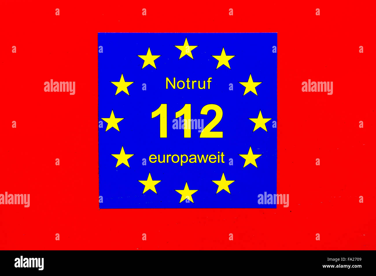 Notruf 112 hi-res stock photography and images - Alamy