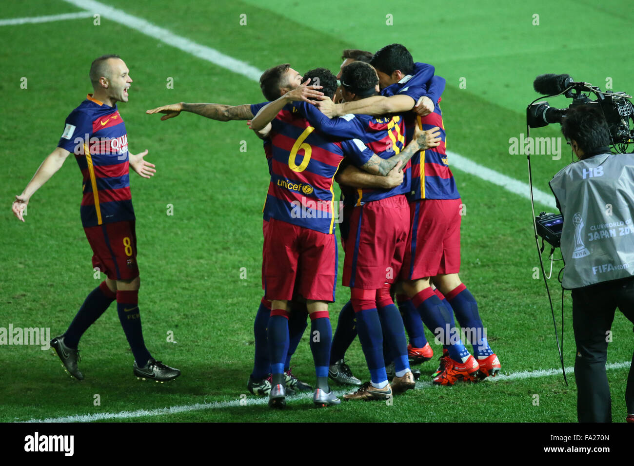 FC Barcelona team group, DECEMBER 20, 2015 - Football / Soccer : FIFA ...