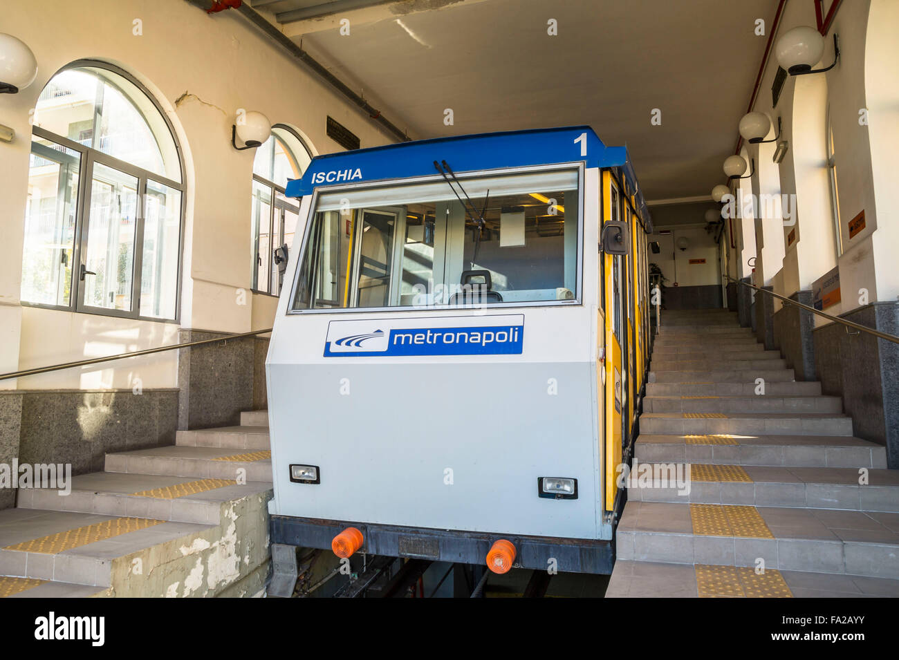 Funicular transport in naples city hi-res stock photography and images ...