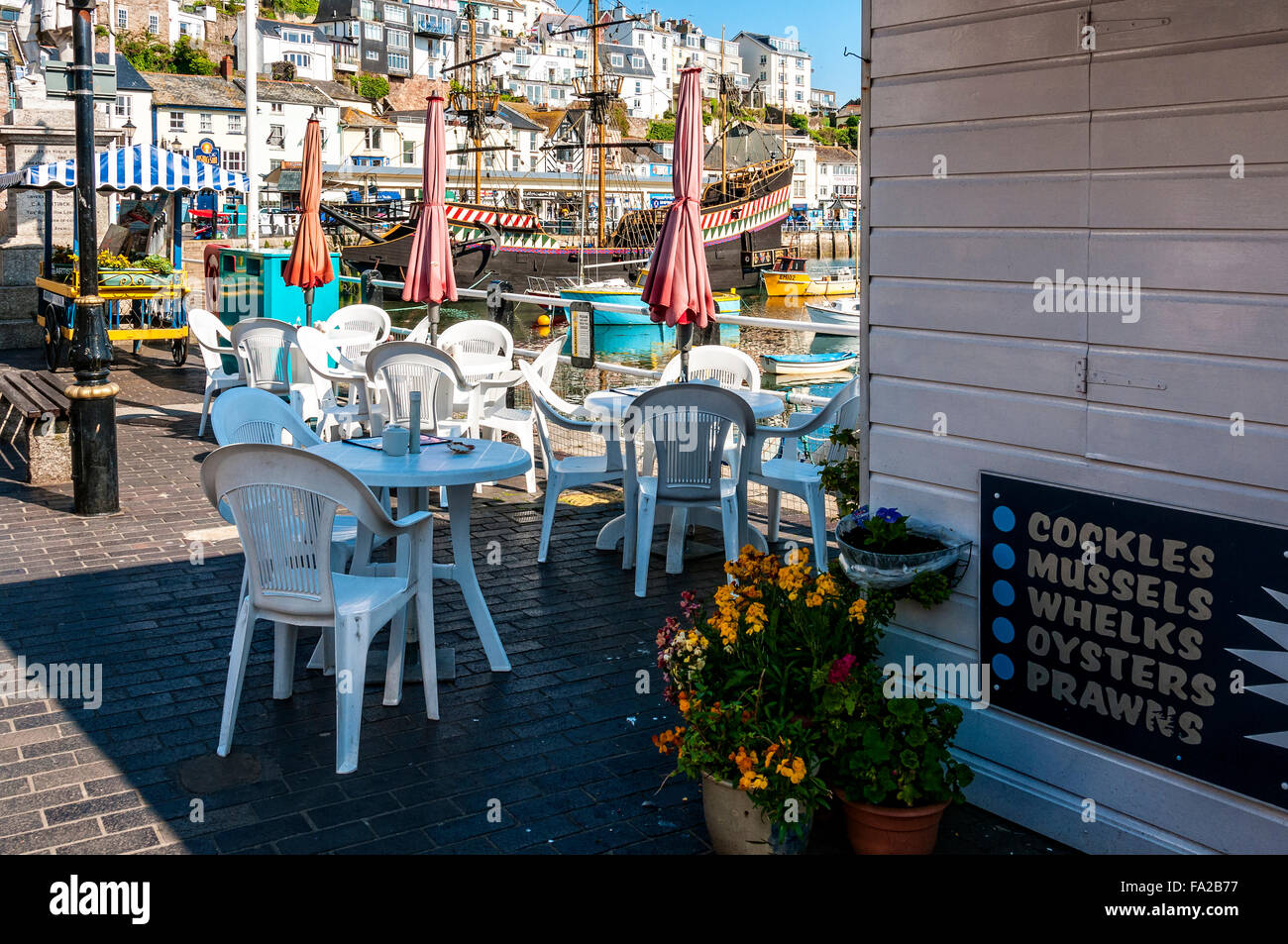 Brixham harbour and boats hi-res stock photography and images - Alamy