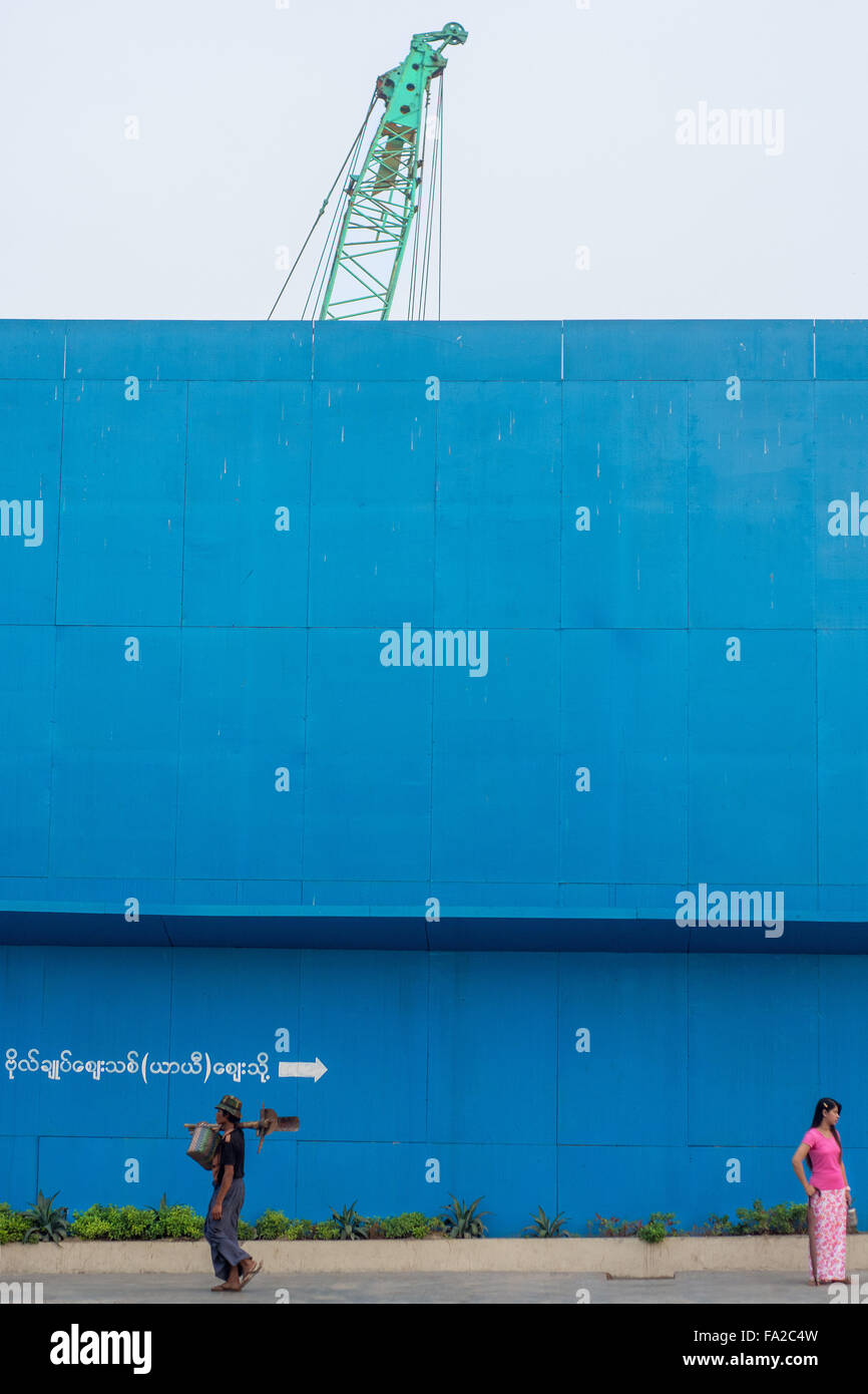 Burmese sign myanmar asia hi-res stock photography and images - Alamy