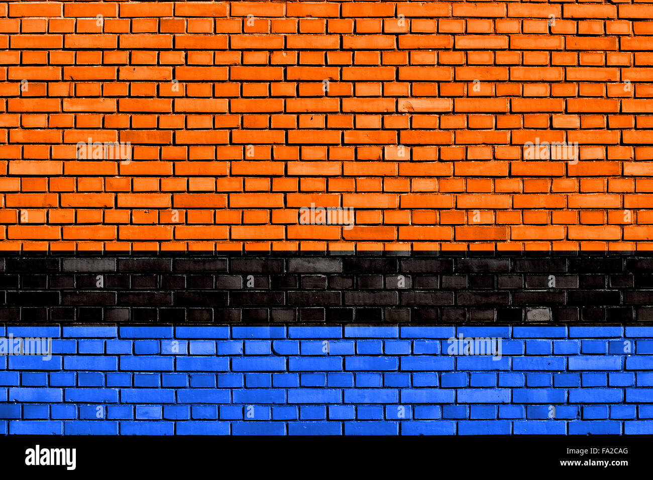 flag of the Chagossians painted on brick wall Stock Photo - Alamy