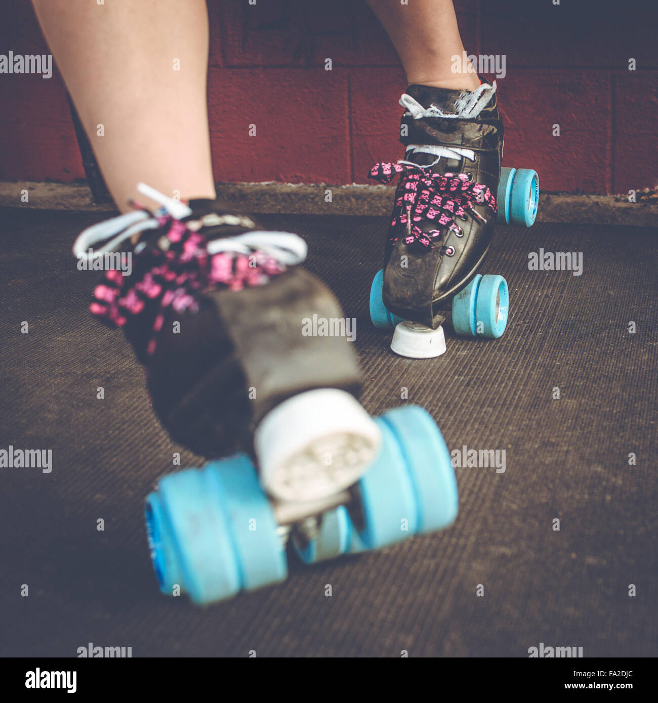 Vintage roller skating hi-res stock photography and images - Alamy