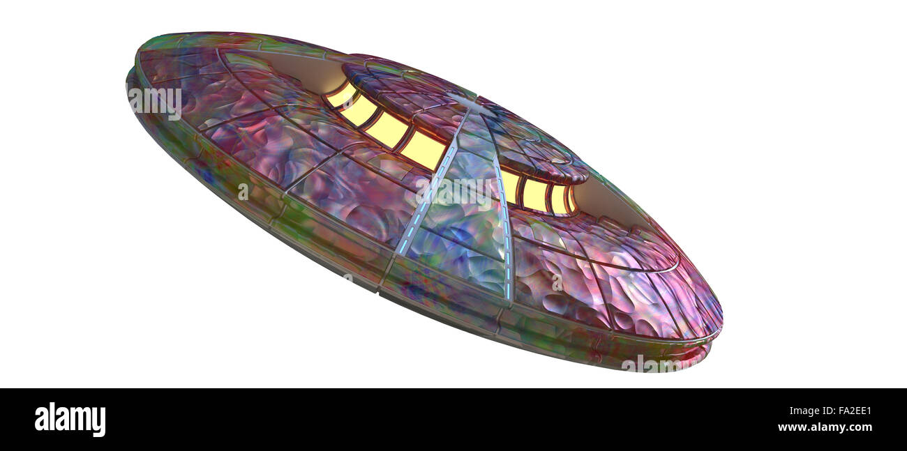 alien UFO flying saucer disc Stock Photo - Alamy