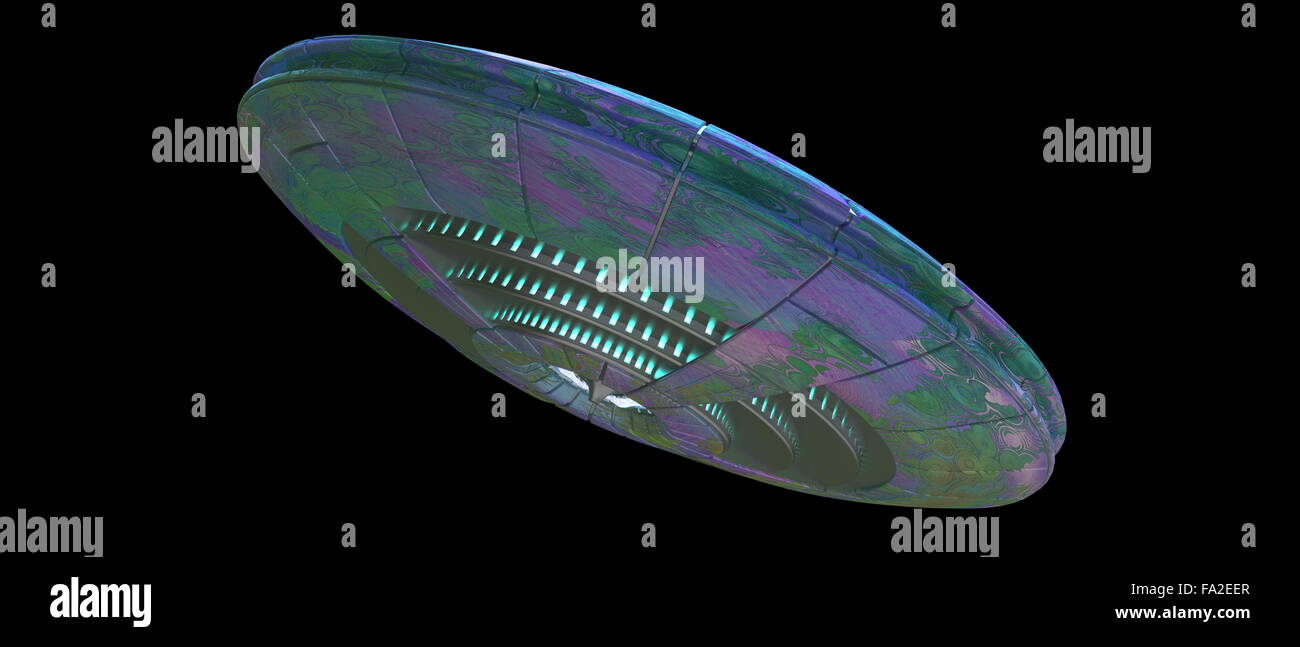 alien UFO flying saucer disc Stock Photo - Alamy