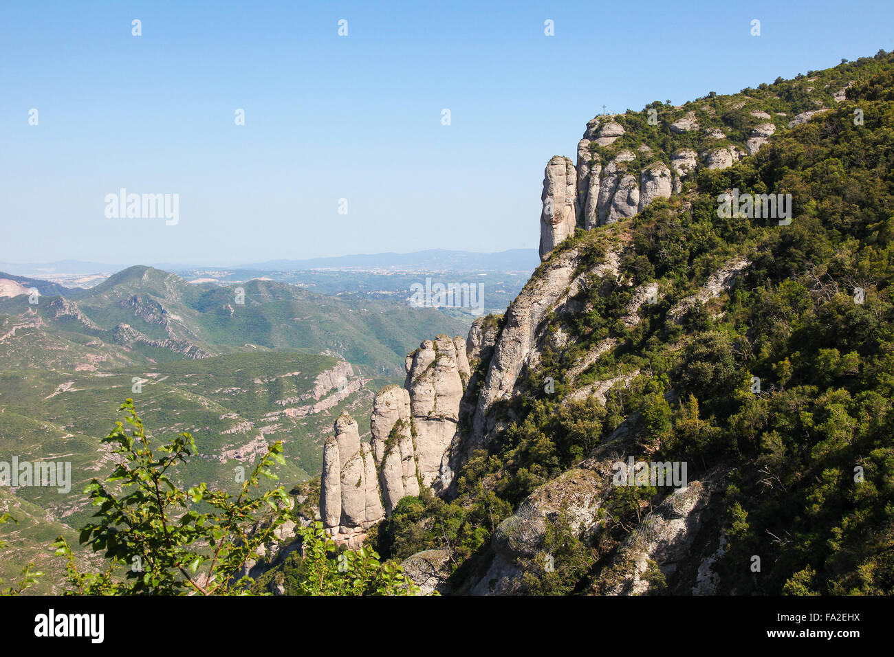 Montserrat mountain in Catalonia, Spain Stock Photo - Alamy