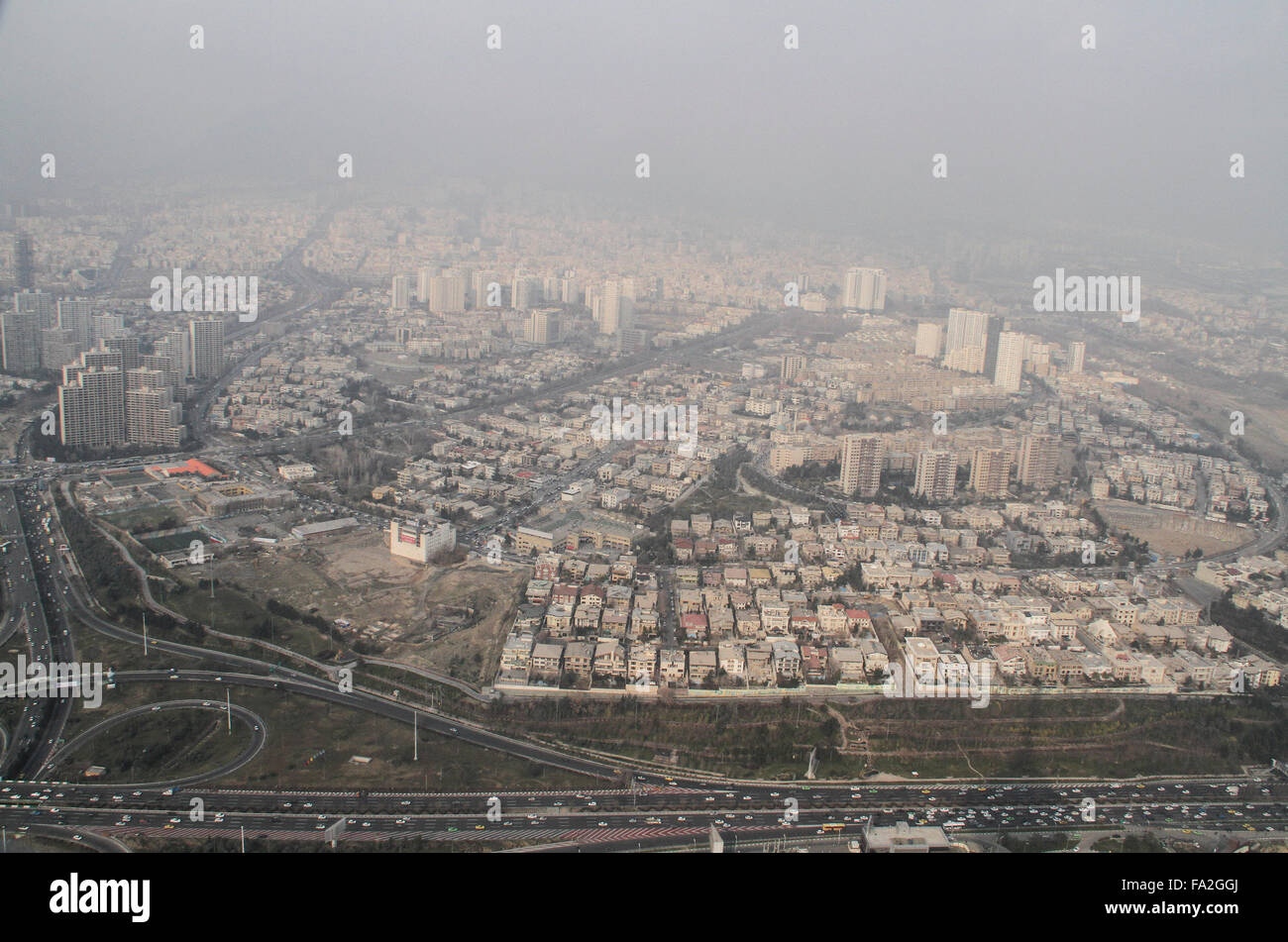 Smog enveloped tehran hi-res stock photography and images - Alamy