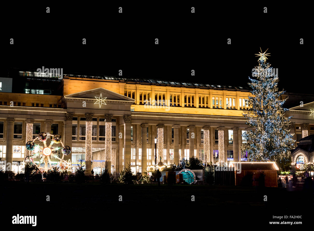Stuttgart schlossplatz christmas market hi-res stock photography and ...