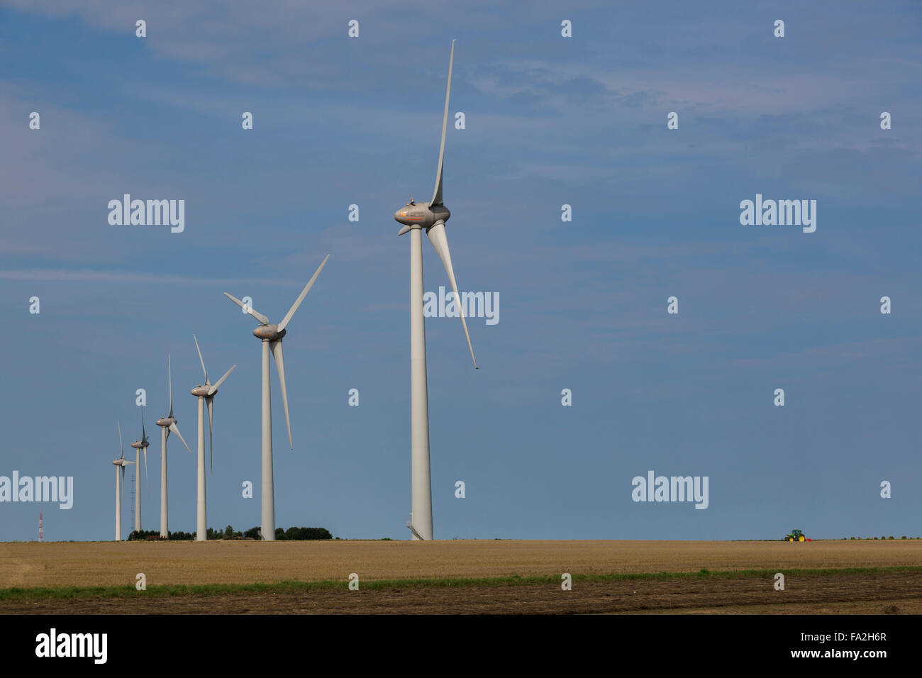 Wind turbines north france hi-res stock photography and images - Alamy