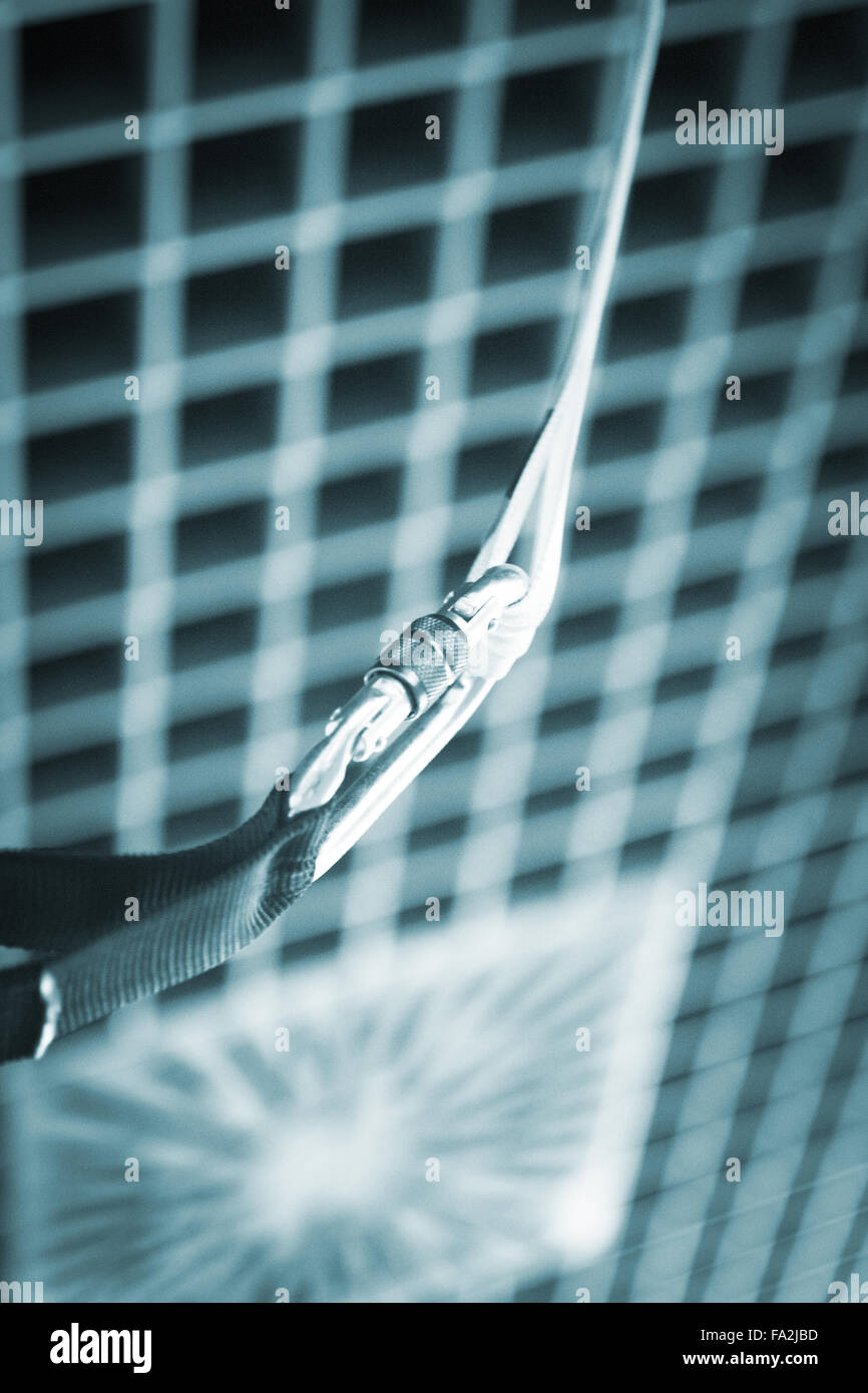 Pilates suspension exercise fitness gym training machine in health club ...