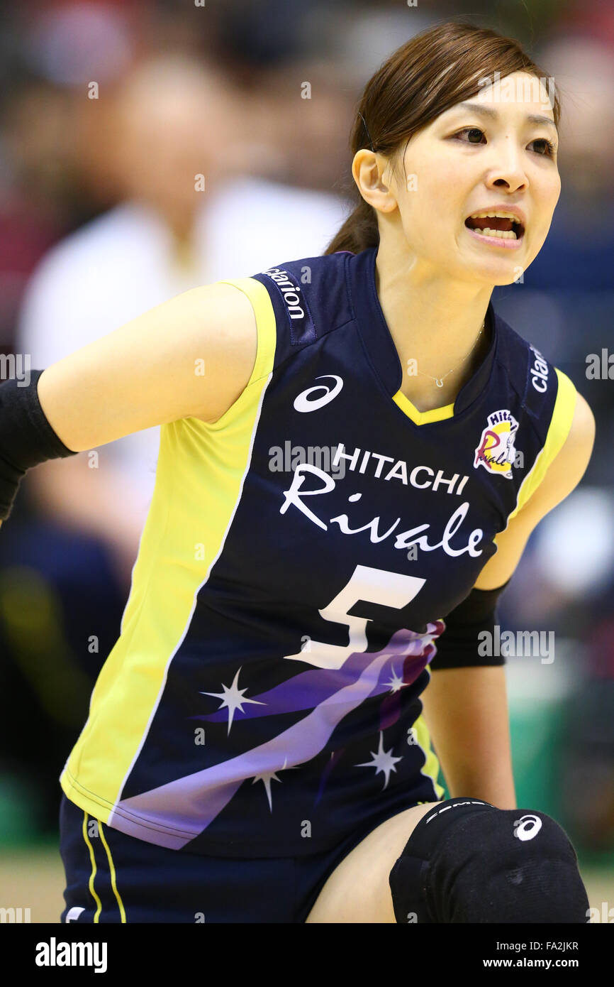 Tokyo, Japan. 20th Dec, 2015. Arisa Sato () Volleyball : 2015 Emperor's ...