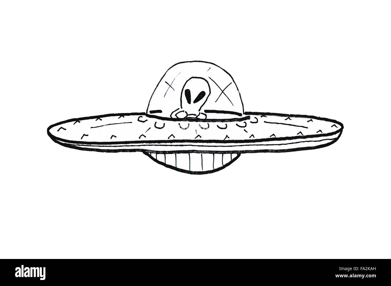 Ufo Cut Out Stock Images & Pictures - Alamy