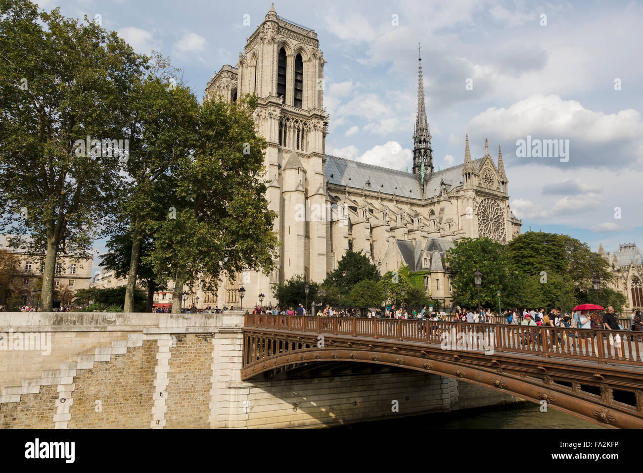 Notre-Dame de Paris Cathedral - Our Lady of Paris Stock Photo - Alamy