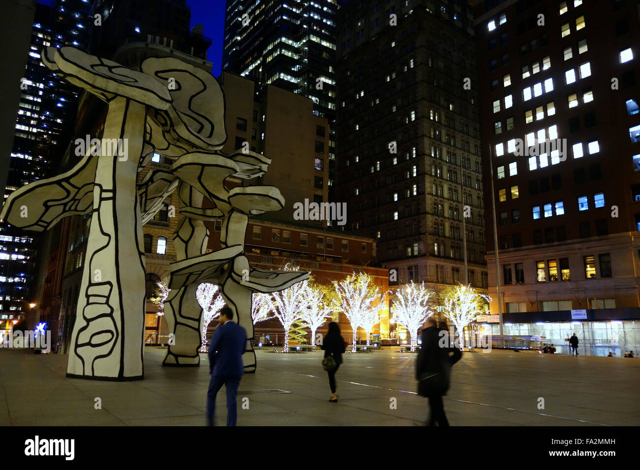 Chase manhattan plaza hi-res stock photography and images - Alamy