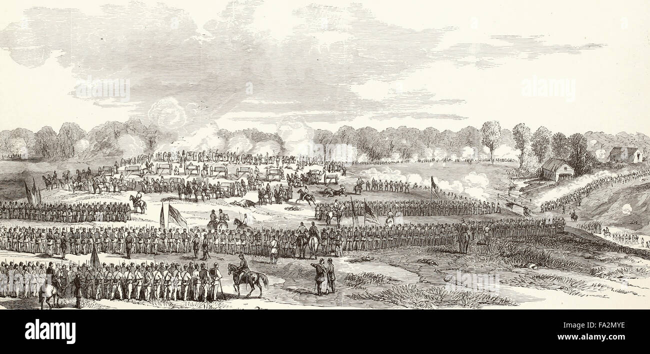 Battle of gaines mill hi-res stock photography and images - Alamy