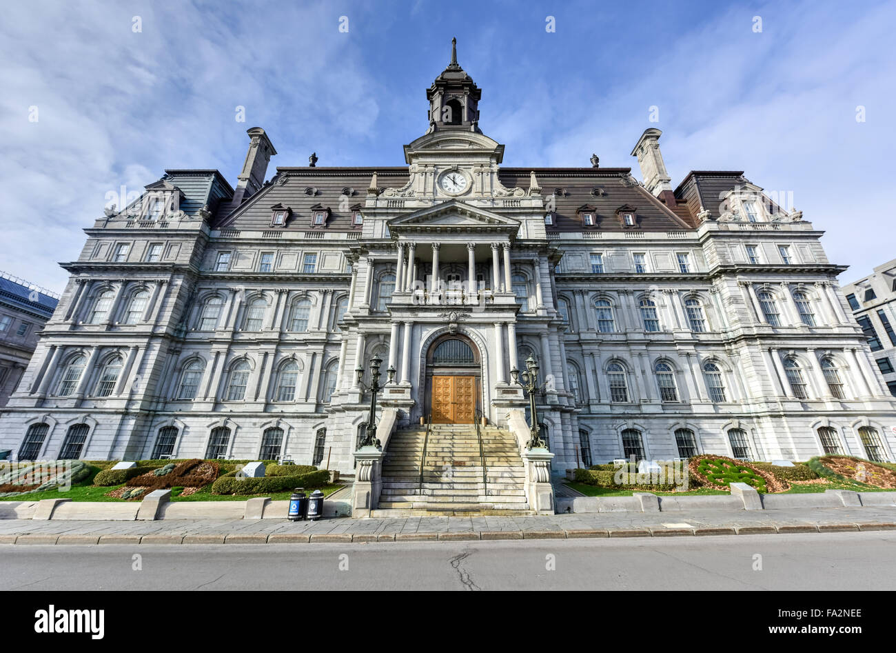 Main Building of the City Hall in Old Montreal, Canada Stock Photo - Alamy