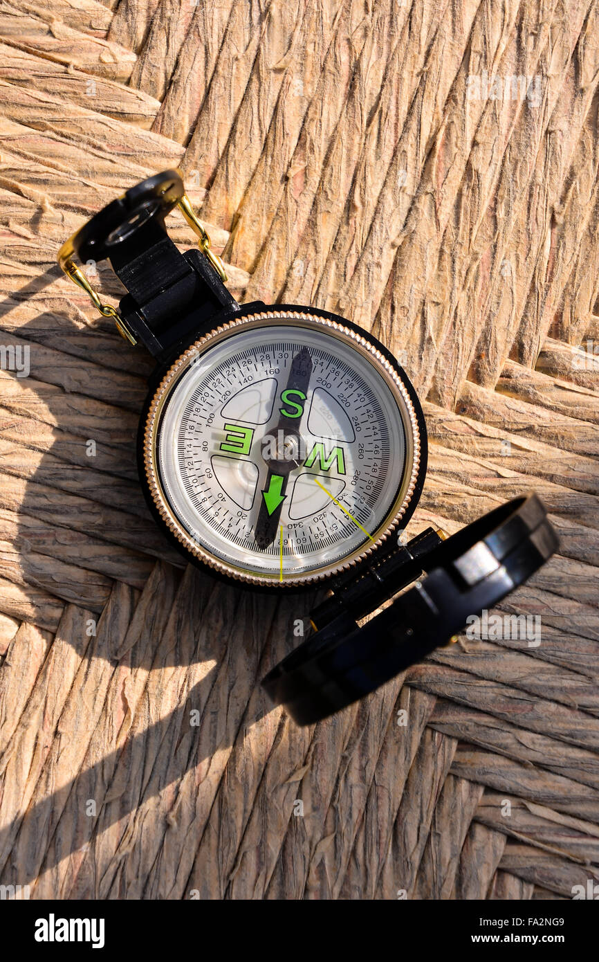 Compass Orientation Concept Stock Photo - Alamy