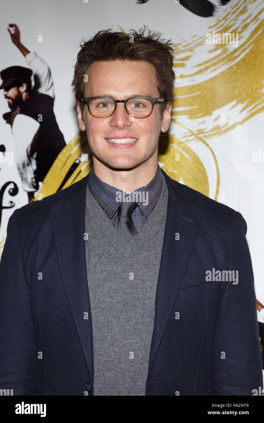 Jonathan groff opening night broadway hi-res stock photography and ...