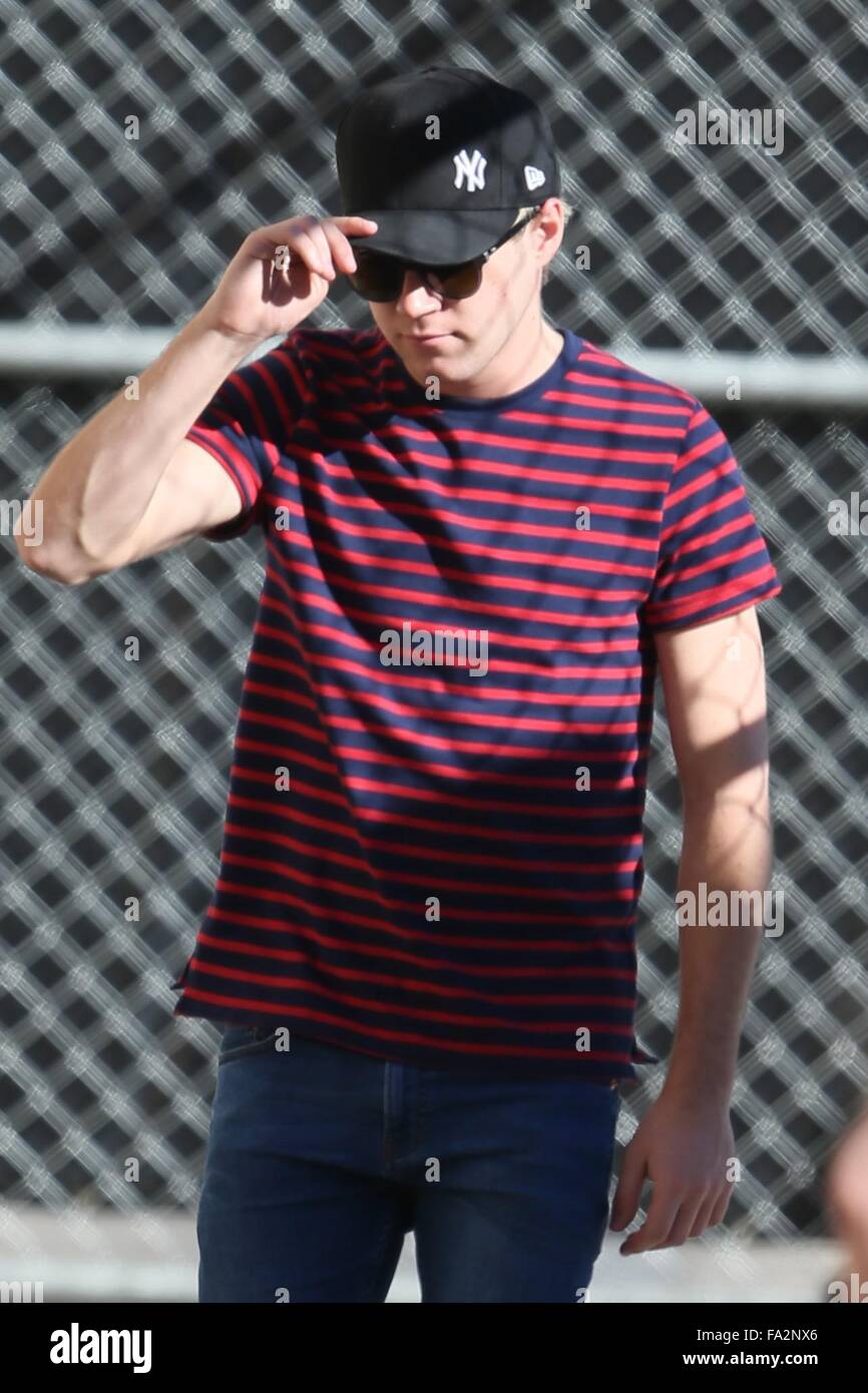 One Direction seen arriving at the ABC studios for Jimmy Kimmel Live ...