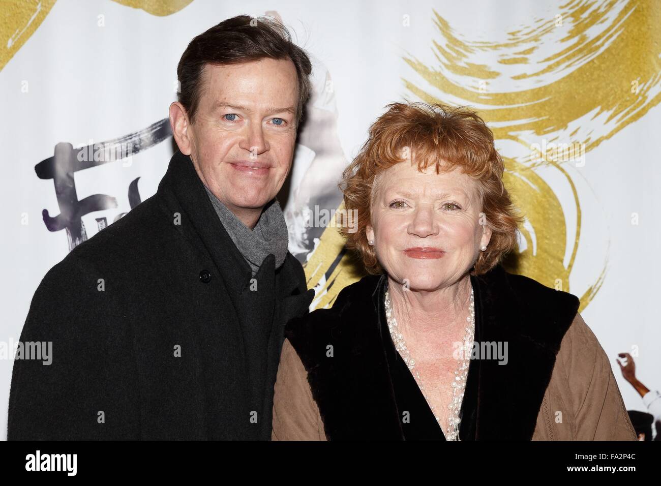 New York, NY, USA. 20th Dec, 2015. Dylan Baker, Becky Ann Baker in ...