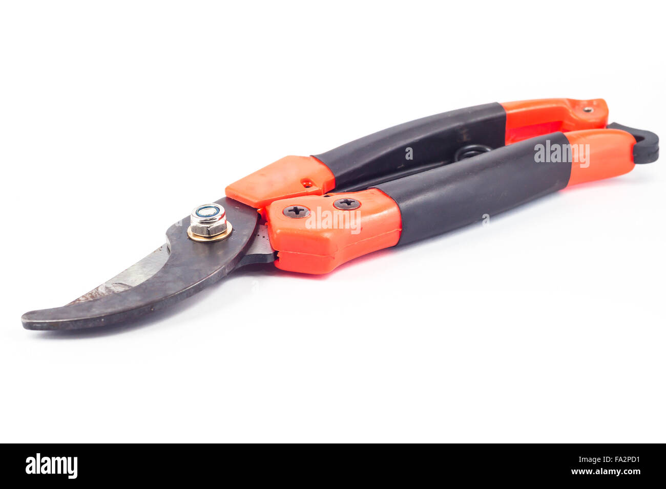 Pruner isolated on white background, stock photo Stock Photo - Alamy