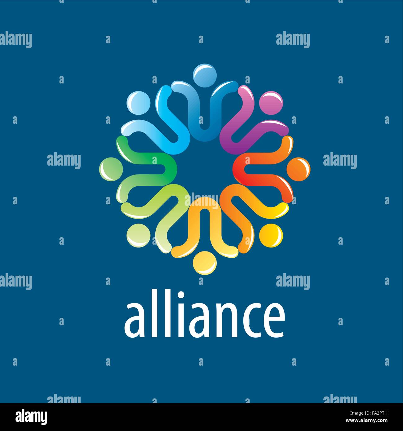 Human Alliance logo Stock Vector Image & Art - Alamy