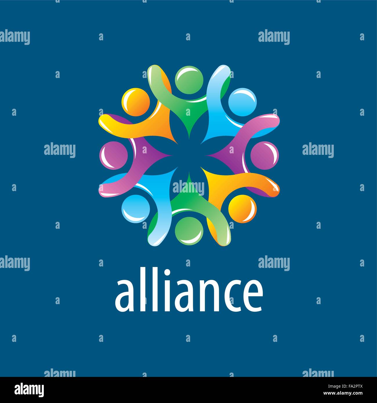 Human Alliance logo Stock Vector Image & Art - Alamy