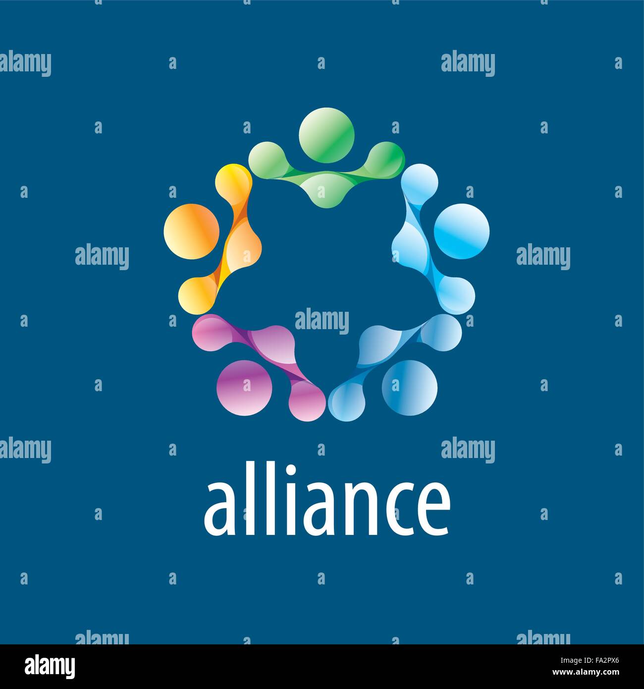 Human Alliance logo Stock Vector Image & Art - Alamy